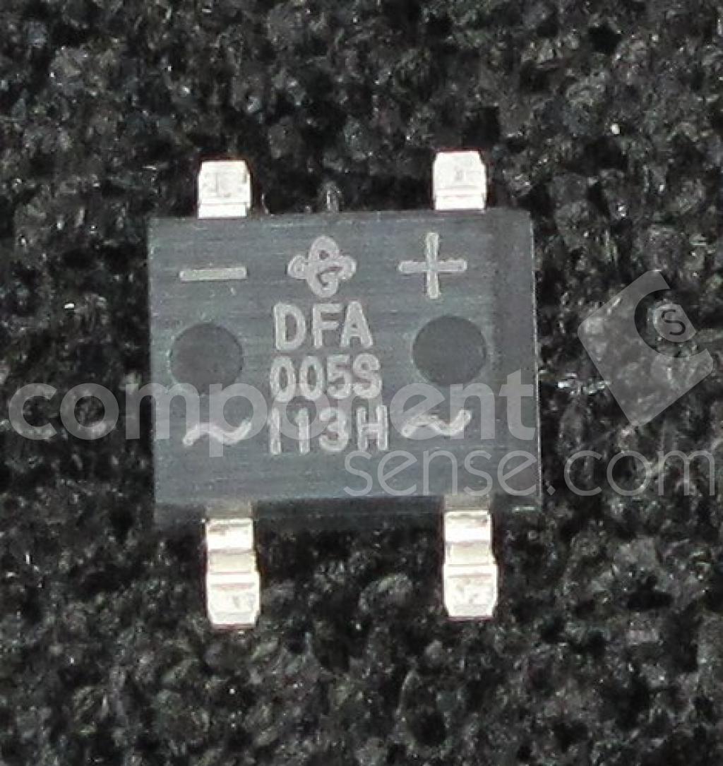 DF005S Vishay - Distributors, Price Comparison, and Datasheets | Octopart component search