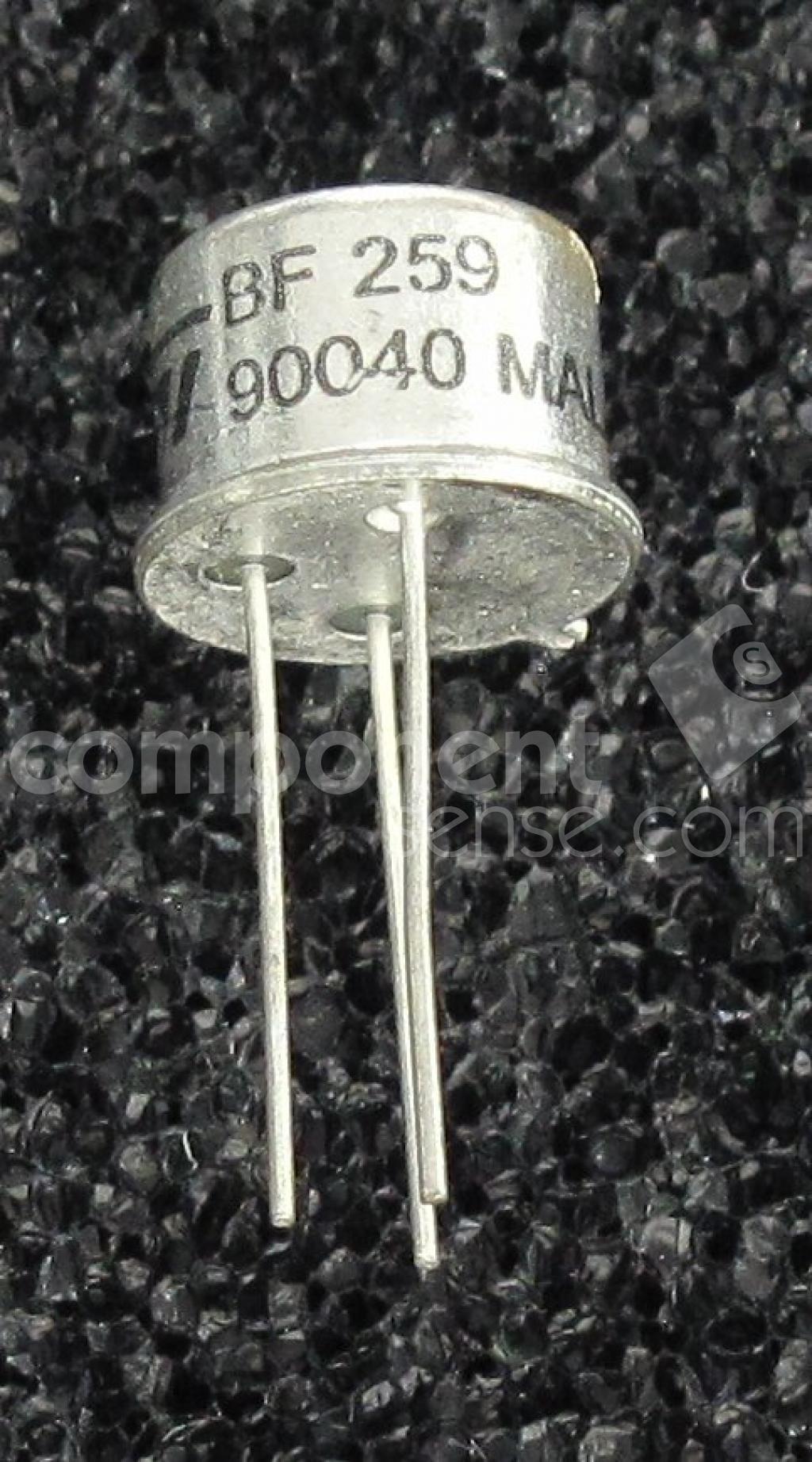 BF259 STMicroelectronics - Datasheet PDF & Technical Specs