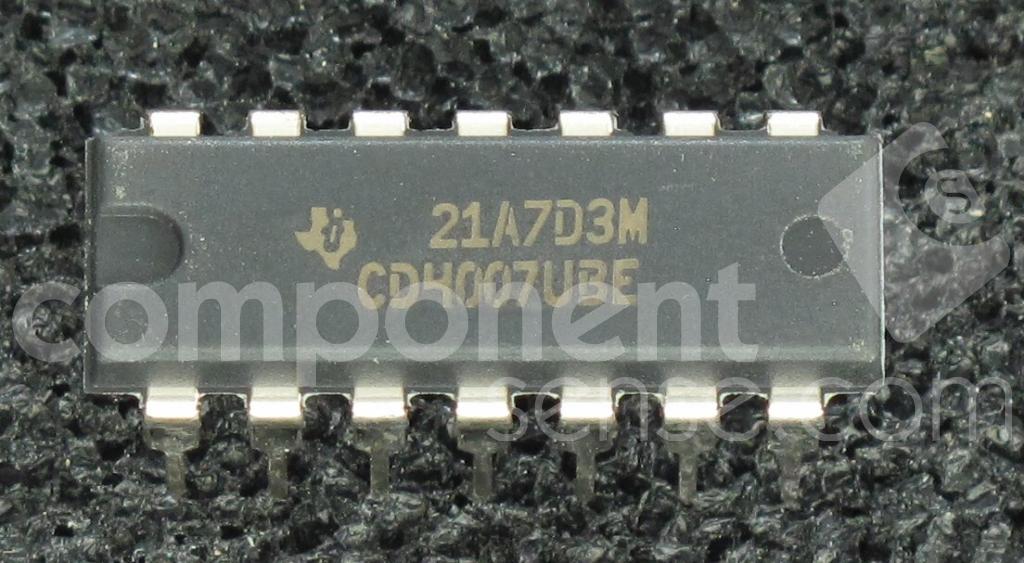 CD4007UBE - Texas Instruments - datasheet