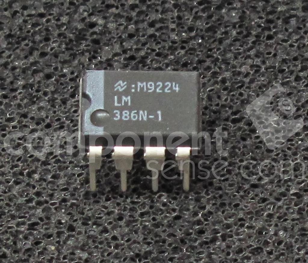 LM386N-1 Texas Instruments - Datasheet PDF & Technical Specs