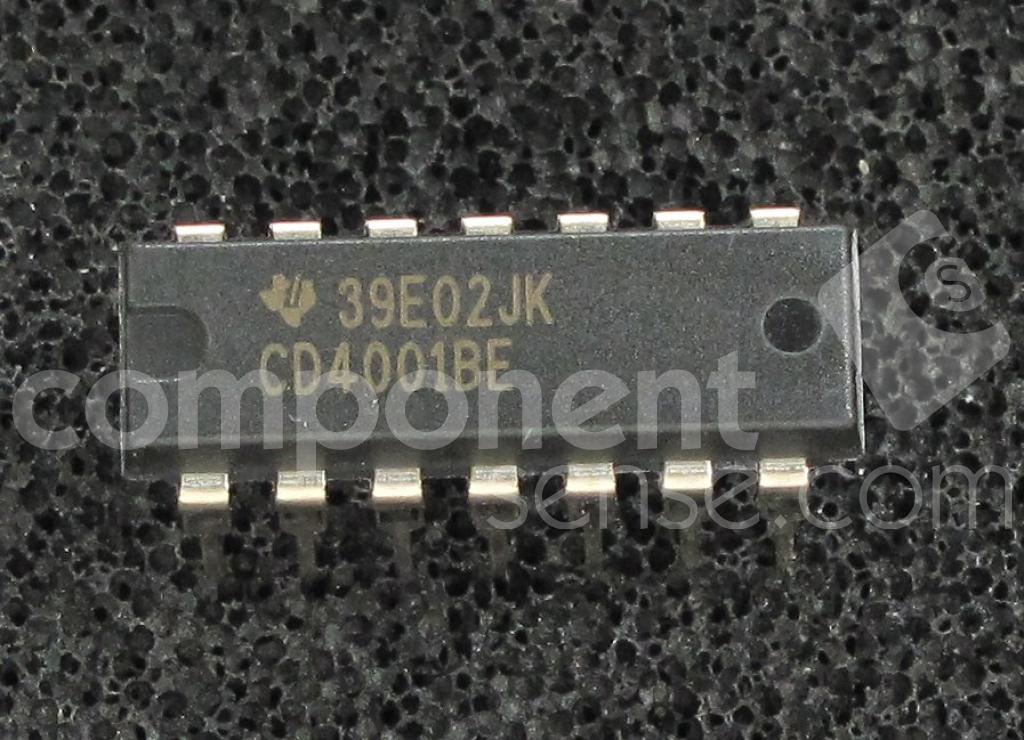 CD4001BE Texas Instruments - Datasheet PDF & Technical Specs
