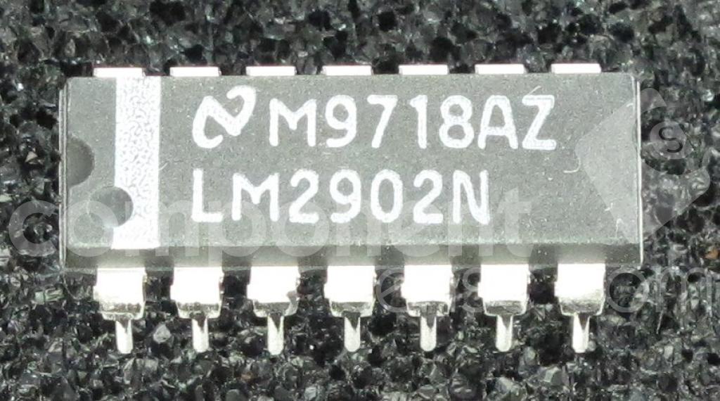 LM2902N Texas Instruments - Datasheet PDF & Technical Specs
