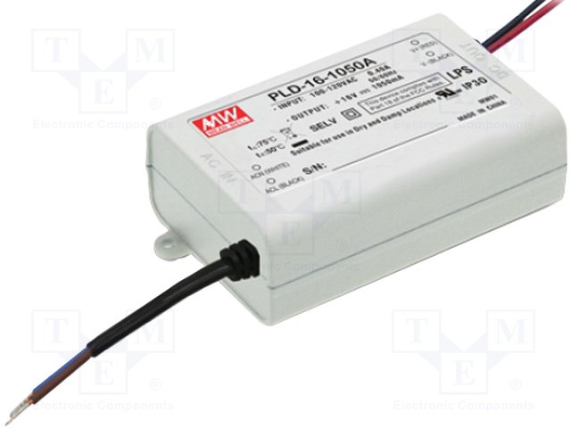 PLD-16-350B Mean Well - Datasheet PDF & Technical Specs
