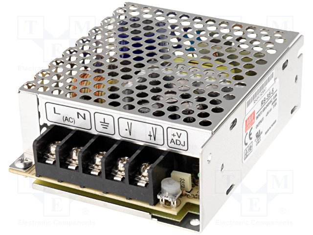 RS-35-5 Mean Well - Datasheet PDF & Technical Specs