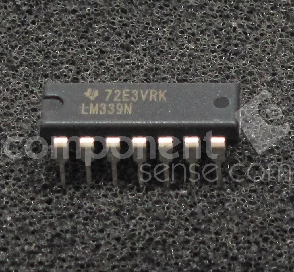 LM339N Texas Instruments - Datasheet PDF & Technical Specs