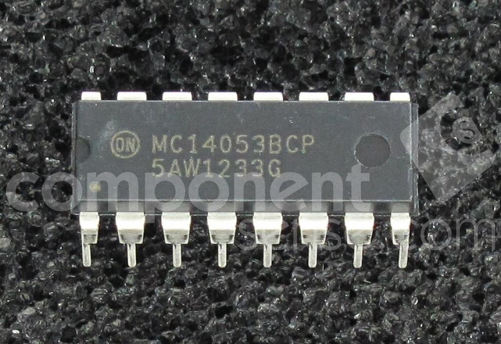 MC14053BCPG onsemi - Datasheet PDF & Technical Specs
