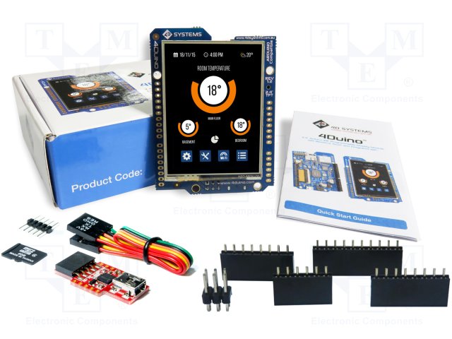Sk 4duino 24 4d Systems Datasheet Pdf And Technical Specs