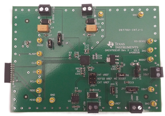 DAC7750EVM Texas Instruments - Datasheet PDF & Technical Specs