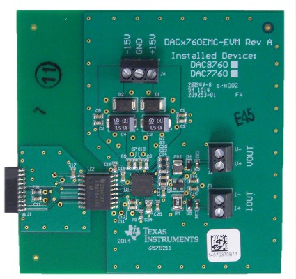 DAC8760EMC-EVM Texas Instruments - Datasheet PDF & Technical Specs