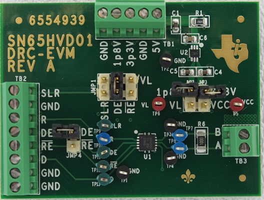 SN65HVD01-EVM Texas Instruments - Datasheet PDF & Technical Specs