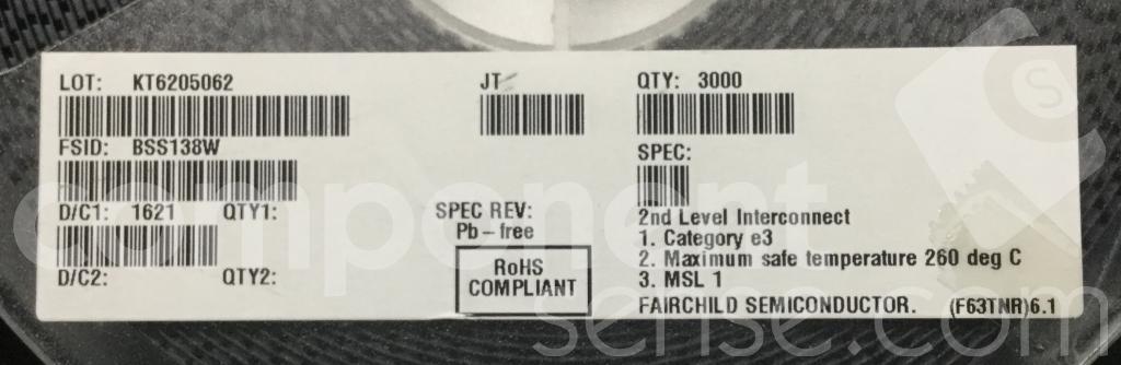 BSS138W onsemi - Datasheet PDF & Technical Specs