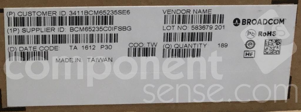 BCM65235C0IFSBG - Broadcom