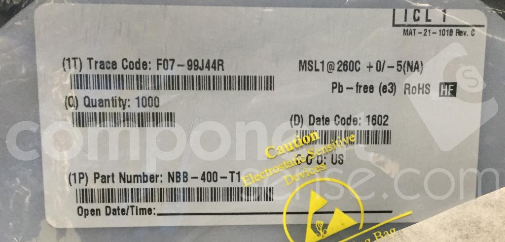 NBB-400-T1 RFMD - NFC / RFID Components - Distributors, Price ...