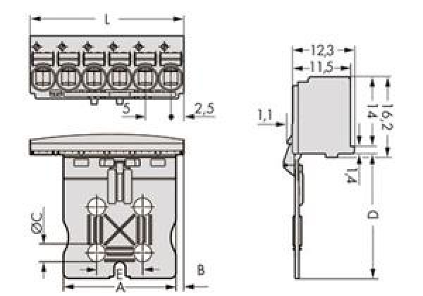 2092-1105/002-1000 WAGO - Terminal Blocks - Distributors, Price Comparison, and Datasheets ...