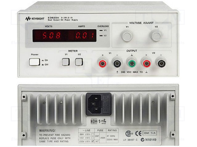 E3620A Keysight Technologies - Datasheet PDF & Technical Specs