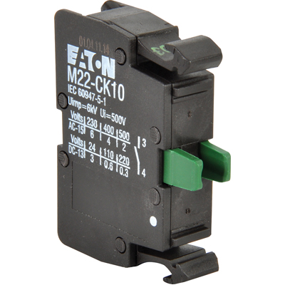 M22-CK10 Eaton - Datasheet PDF & Technical Specs