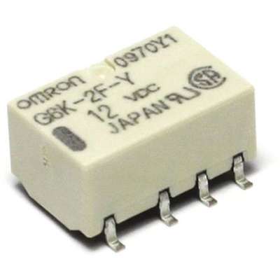 G6K-2F-Y-TR DC12 Omron - Datasheet PDF & Technical Specs