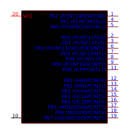 ATTINY2313A-SUR Microchip - Microcontrollers | Octopart